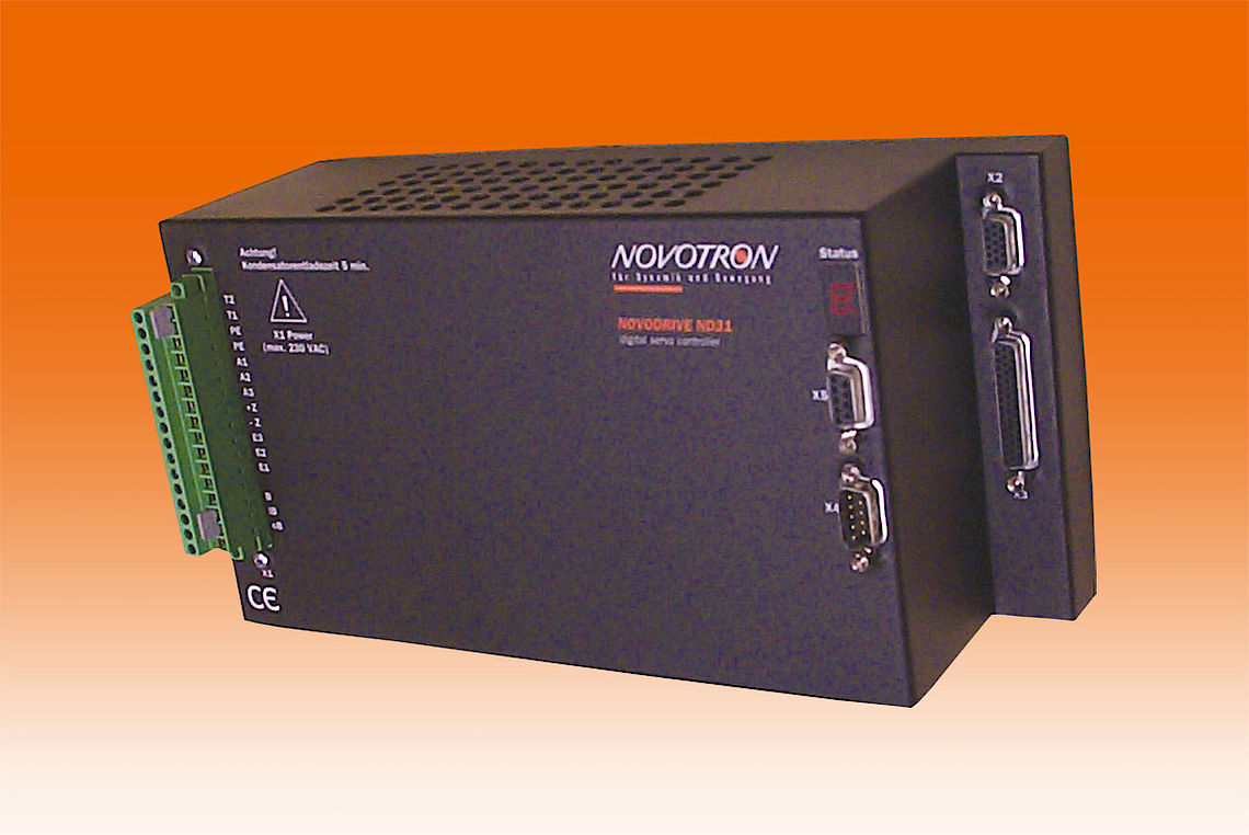 Top-hat rail servo converter ND31-HSM: NOVOTRON Industrie-Automation GmbH